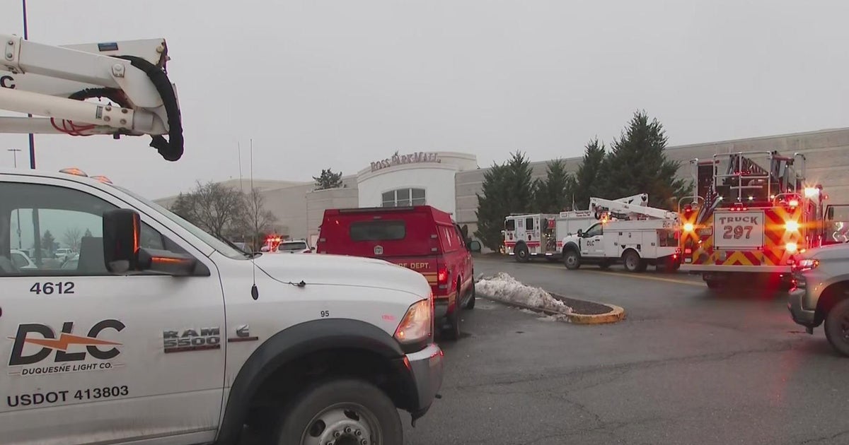 Transformer fire fills Ross Park Mall stores with smoke - CBS Pittsburgh
