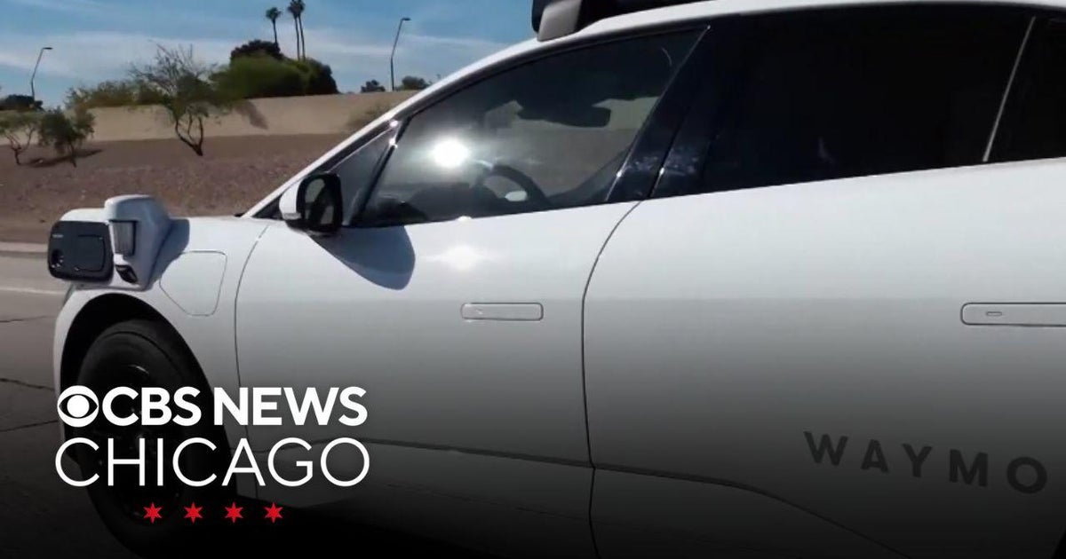 Taking a ride with Waymo in a fully autonomous car - CBS Chicago