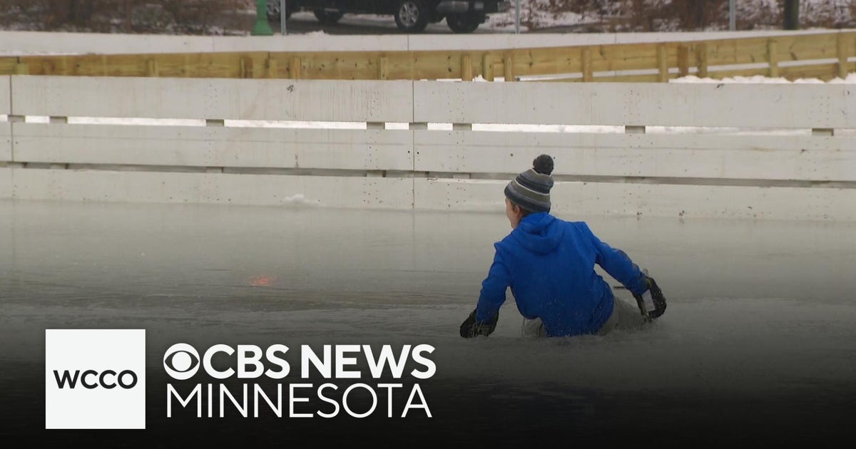 Rinks are melting after this stretch of warm weather - CBS Minnesota