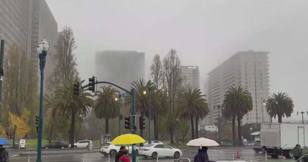 Bay Area water season off to good start thanks to rainy December - CBS ...