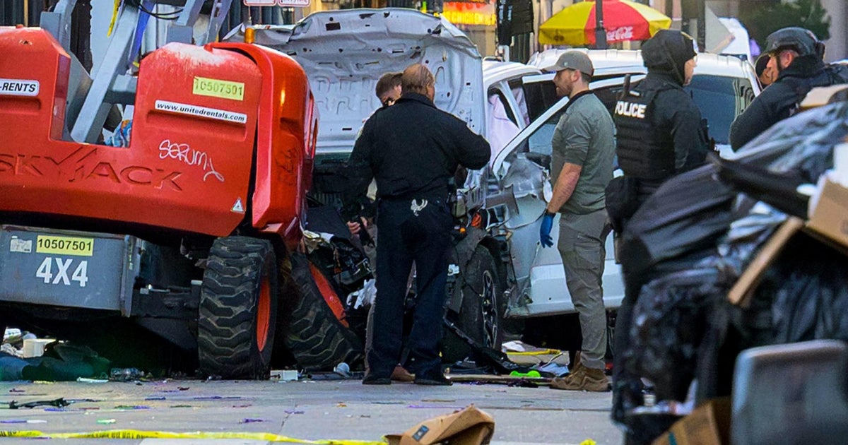 Truck used in New Orleans attack was flying large black flag from rear bumper, authorities say ...