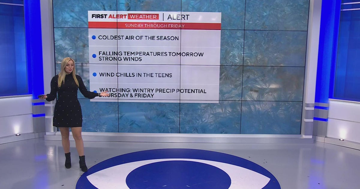 First Alert Weather Days called for Sunday through Friday: Extreme cold ...