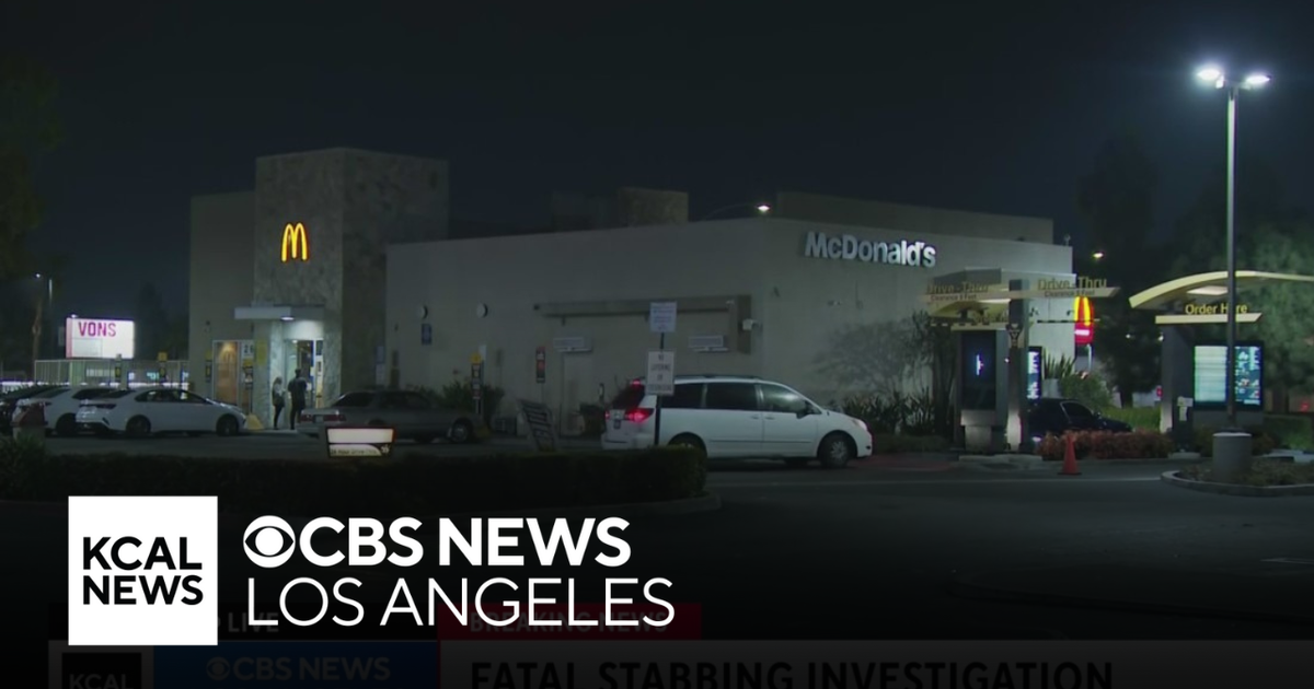 1 detained after man stabbed to death outside McDonald's in Santa Ana ...
