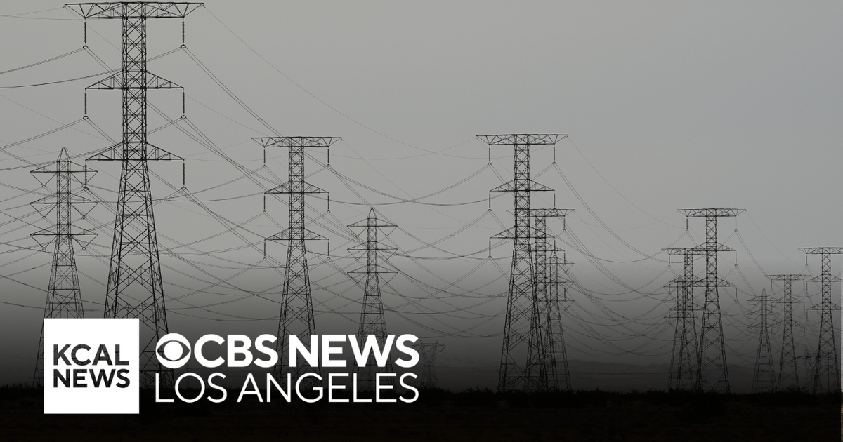 Strong winds could cause power outages for 409,000 Southern California residents - CBS Los Angeles