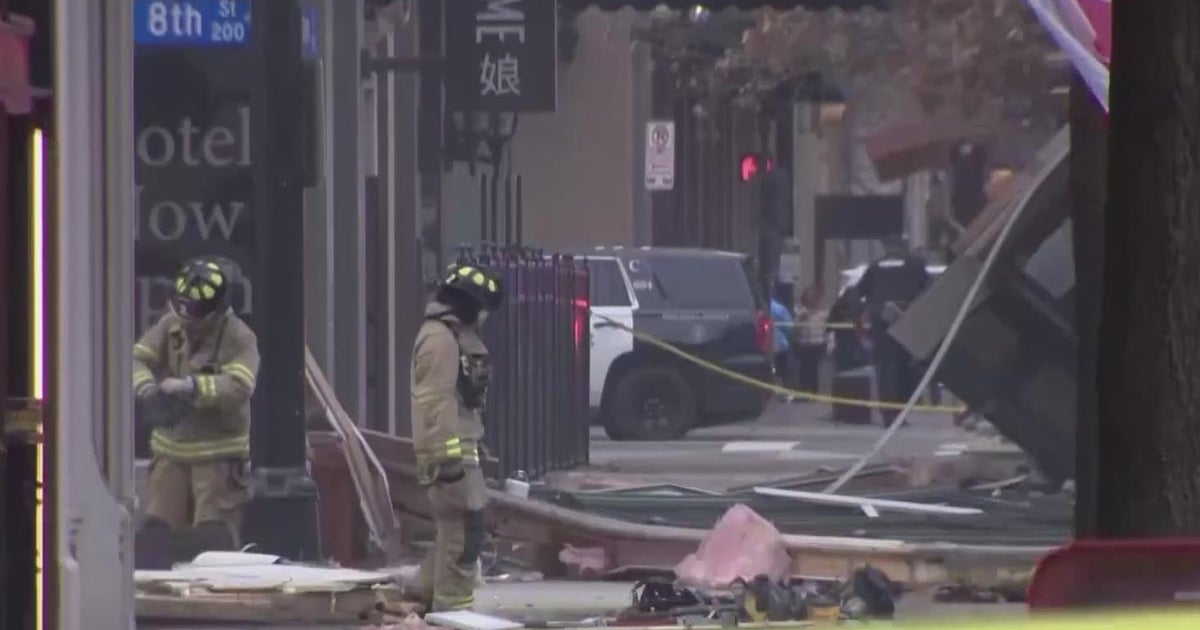 Investigation continues 1 year after Sandman Hotel gas explosion - CBS ...