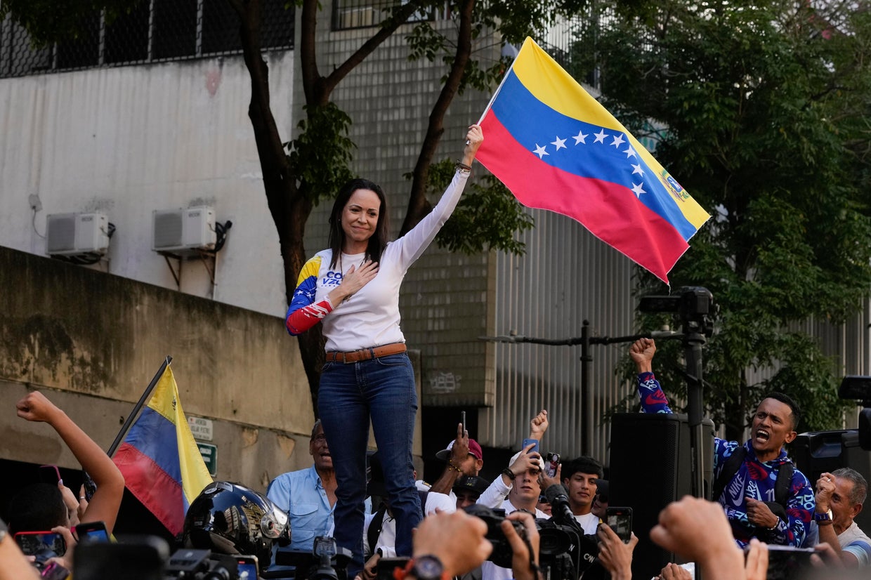 Venezuela opposition leader María Corina Machado arrested and released ...