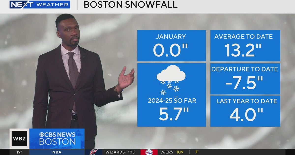 Next Weather: WBZ mid-morning forecast for January 9, 2025 - CBS Boston