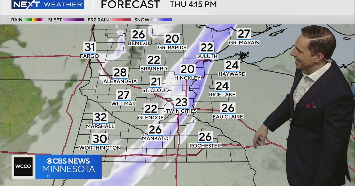 NEXT Weather: 4 p.m. report for Minnesota from Jan. 9, 2025 - CBS Minnesota
