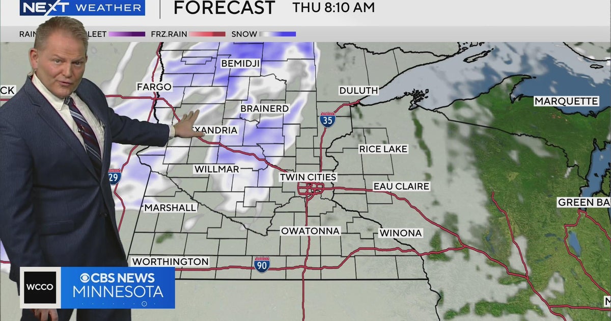 NEXT Weather: 6 p.m. forecast from Jan. 8, 2025 - CBS Minnesota