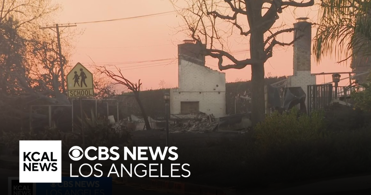 While Palisades Fires continues to grow, some residents get first look at devastated ...