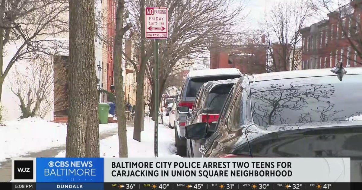 Two teens arrested for armed carjacking in Southwest Baltimore, police ...