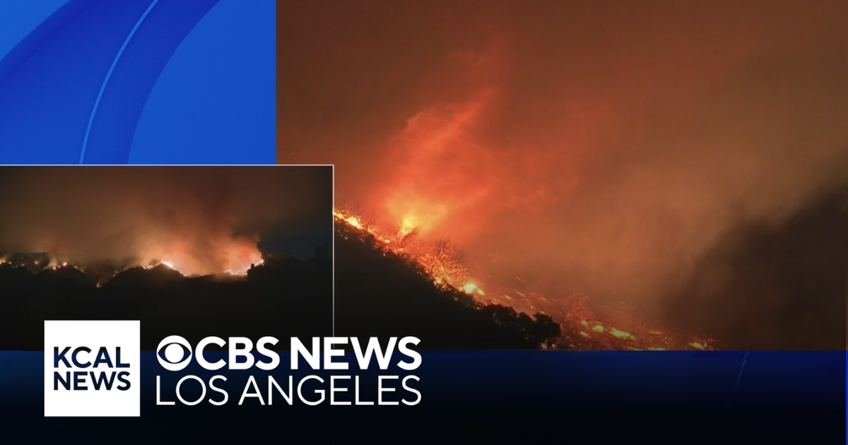 "Firenado" forms as Palisades Fire expands to Brentwood - CBS Los Angeles