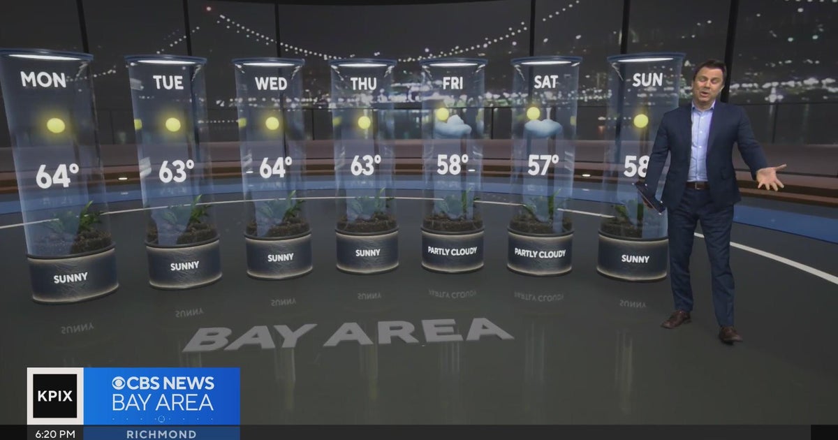 First Alert Weather Sunday evening forecast - CBS San Francisco
