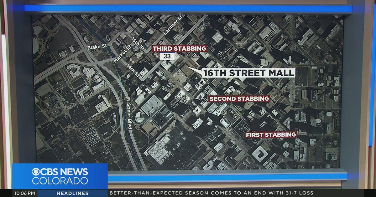 Denver police urge caution as stabbing suspect is still at large - CBS ...