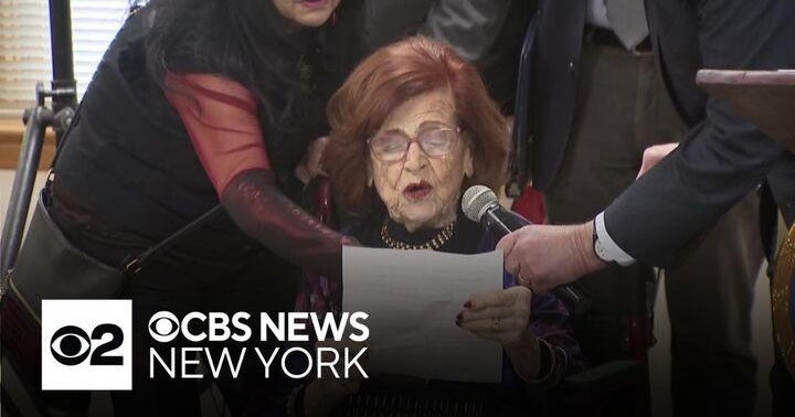 100-year-old Holocaust survivor from Long Island recognized by U.S ...
