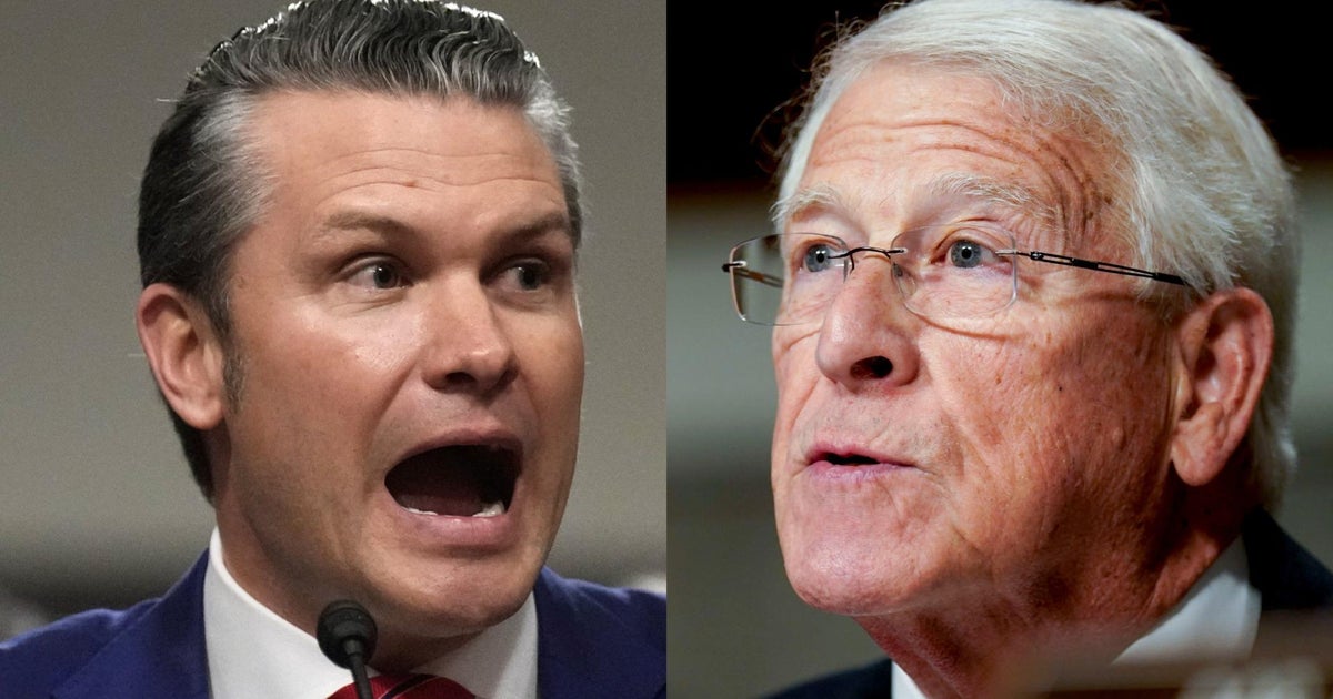 Sen. Wicker reacts to Hegseth's Senate hearing testimony - CBS News