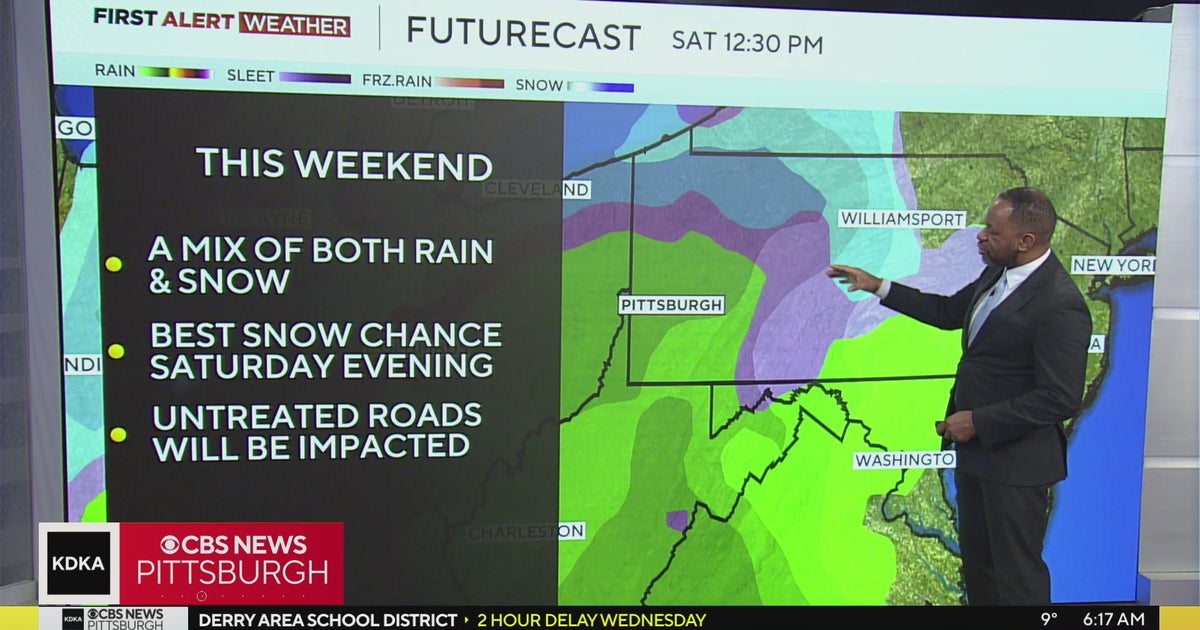 KDKA--TV Morning Forecast (1/15) - CBS Pittsburgh