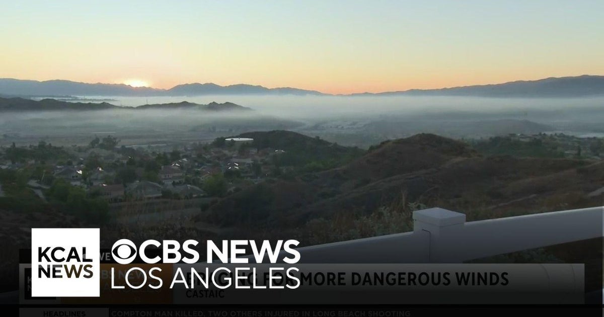 Southern California readies for a PDS red flag warning Monday at noon ...