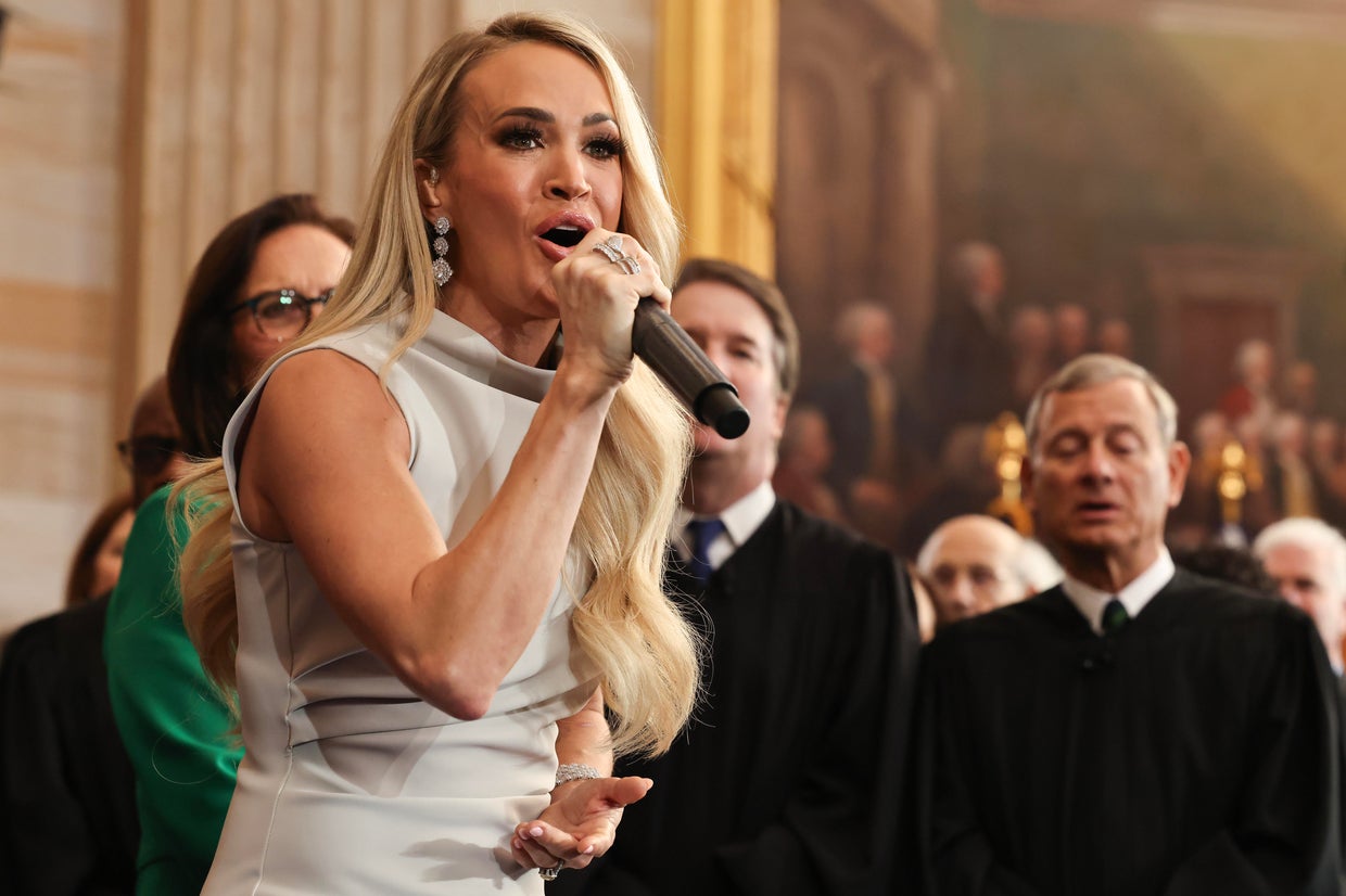 President Trump's 2025 inauguration in photos - CBS News