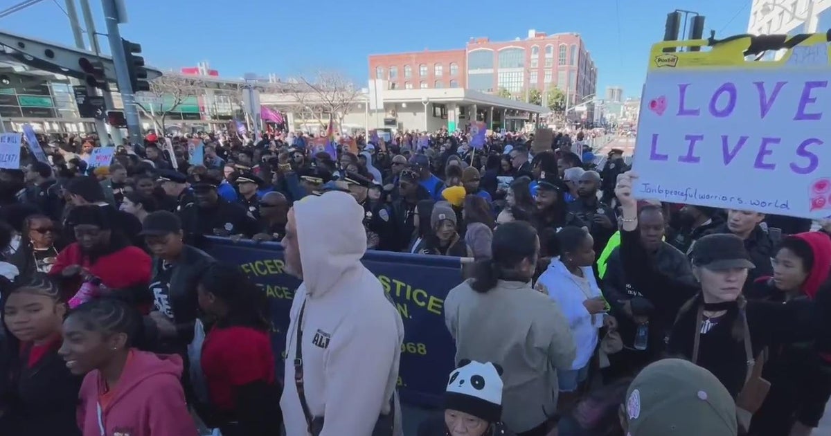 MLK Jr. Day march takes somber mood in San Francisco as Trump returns ...