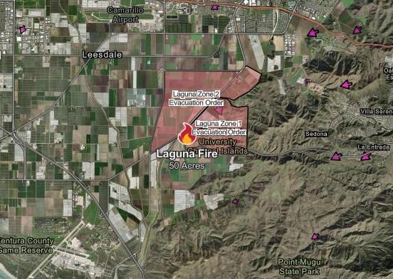 California firefighters make progress on Hughes Fire in Castaic; maps ...