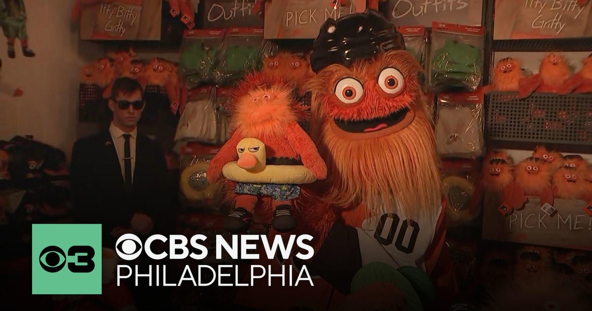 Welcome to Gritty's Chaos Factory, Wells Fargo Center's first retail ...