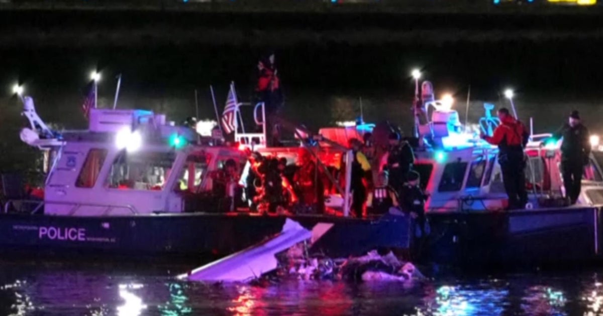 Pilot reacts to D.C. plane crash - CBS News