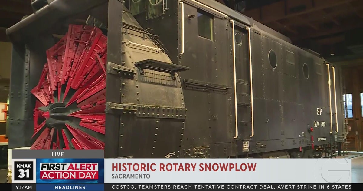 Historic 1920s Rotary Snowplow, 9am - Good Day Sacramento