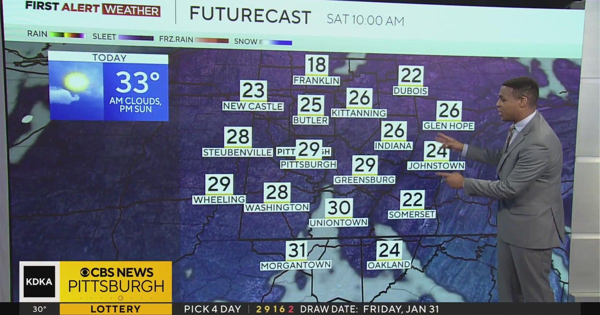 KDKA-TV Morning Forecast (2/1) - CBS Pittsburgh