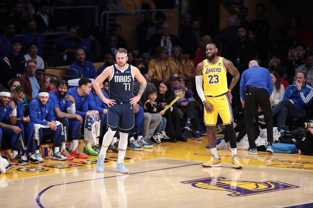 Lakers land Luka Dončić in blockbuster trade that sends Anthony Davis ...