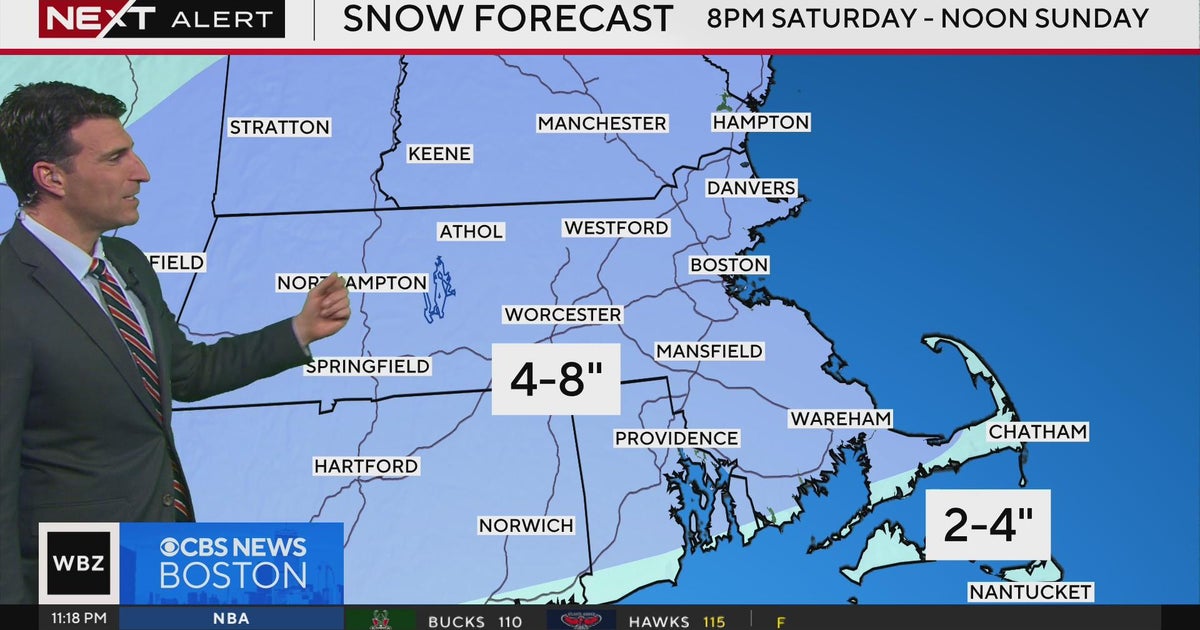 Next Weather: WBZ weather forecast - CBS Boston