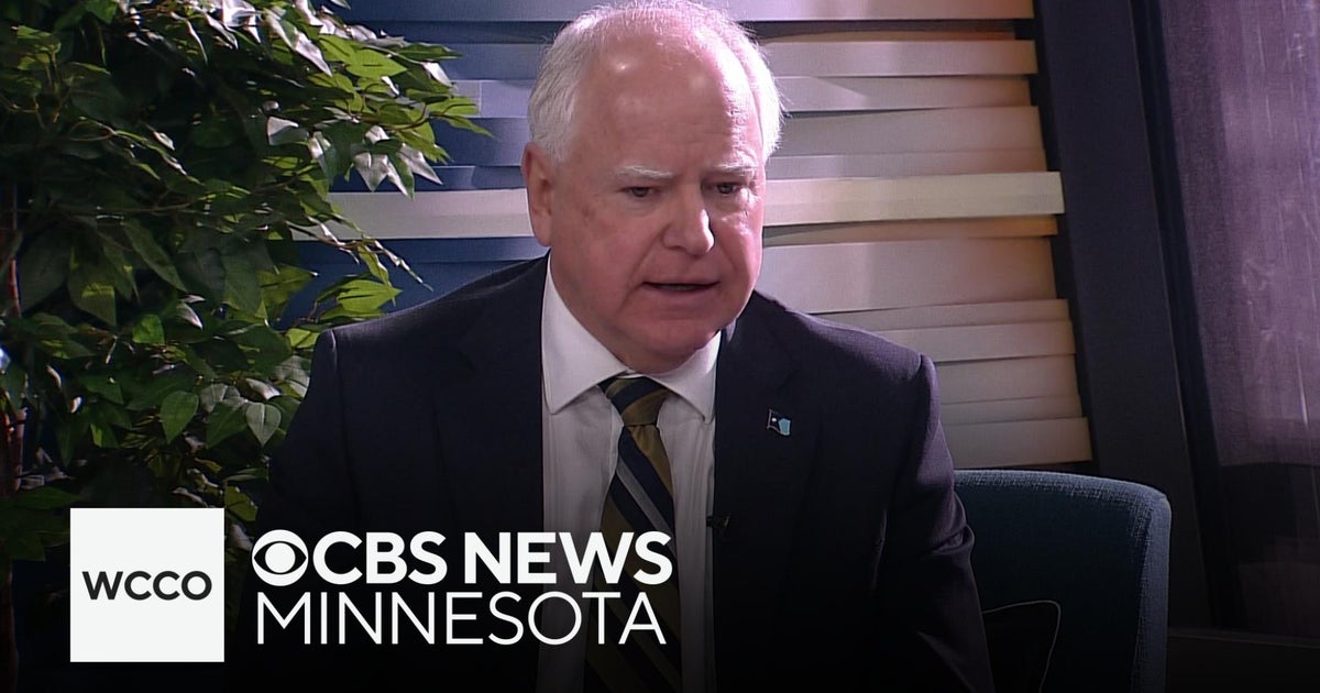 Governor Walz reacts to President Trump's positive polling numbers ...