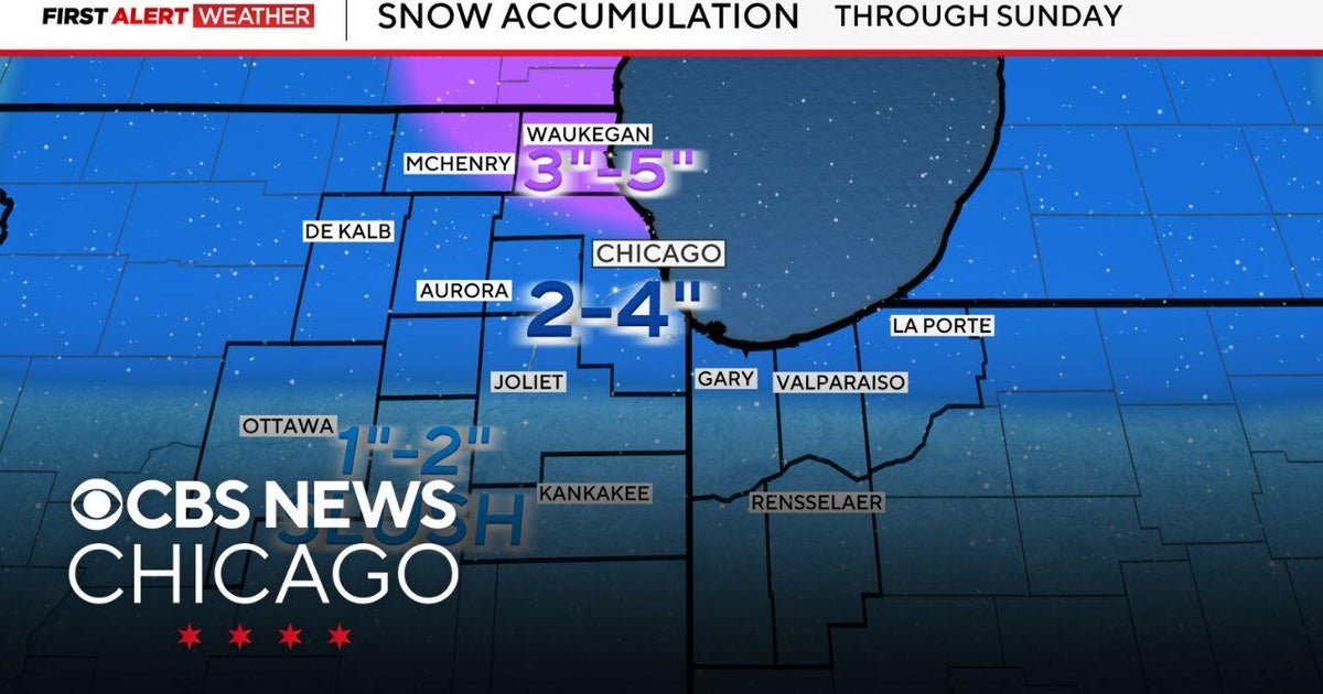 More snow moving in Friday for Chicago; scattered snow chances Saturday ...