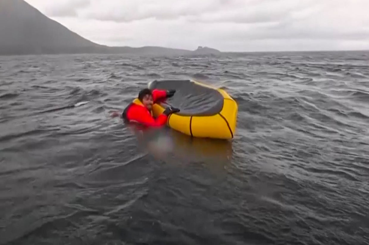 Whale swallows kayaker and spits him out — and it's all captured on ...