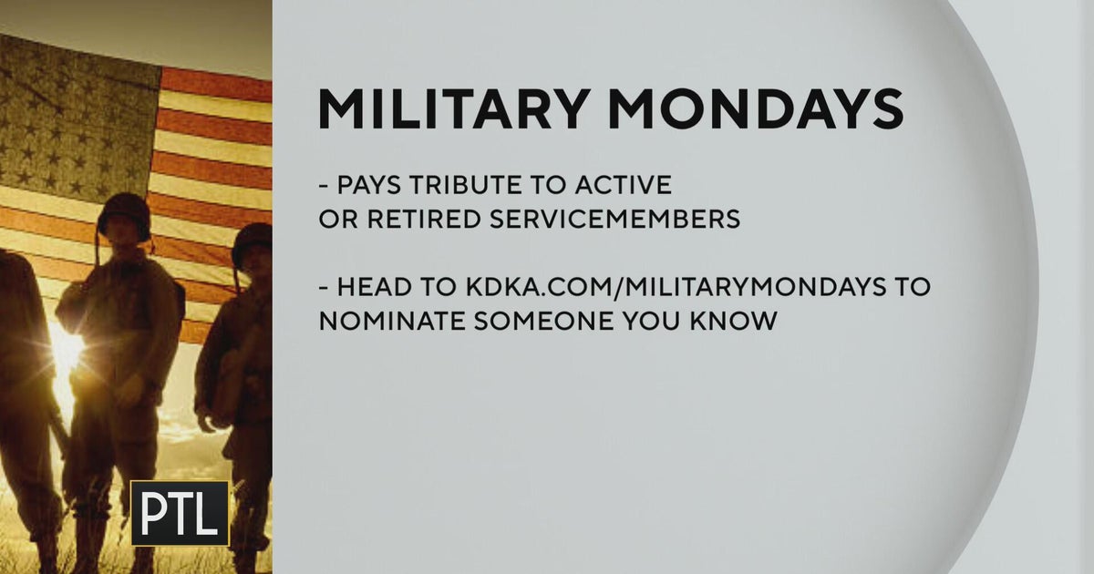 Something Good: Military Mondays - CBS Pittsburgh
