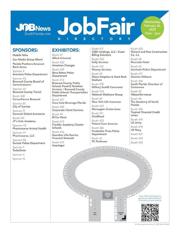 Get hired! Mega-job fair in Sunrise. Here's what you need to know if ...