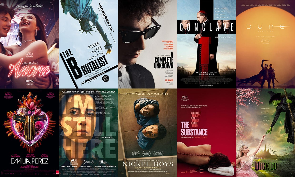 Behind the scenes with the best picture Oscar nominees at the 2025 ...