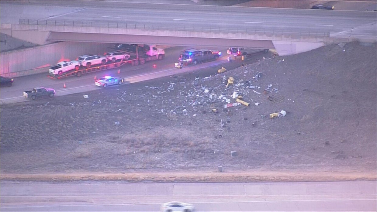 Semi crash on I-25 exit ramp from westbound I-76 causes delays during ...