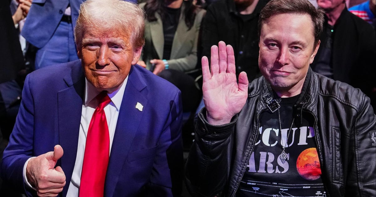 Musk joining Trump's first Cabinet meeting - CBS News