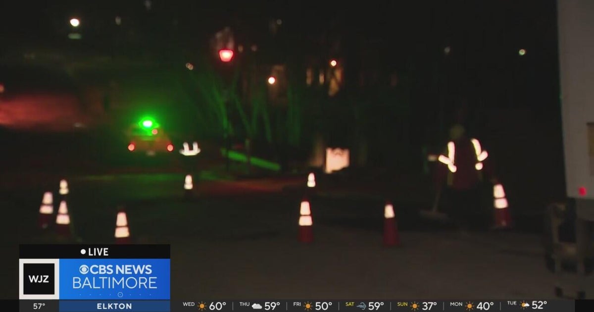 Water main break in Towson causes outage for residents - CBS Baltimore