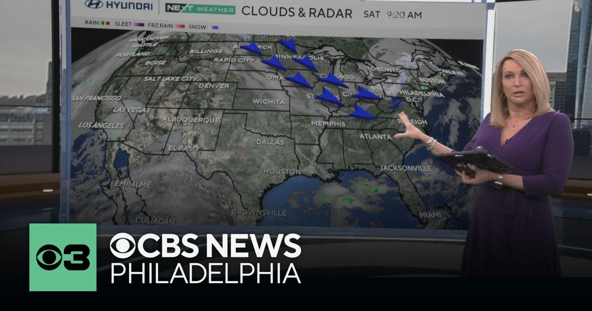 Cold air entering Philadelphia region to close out Saturday; Sunday ...