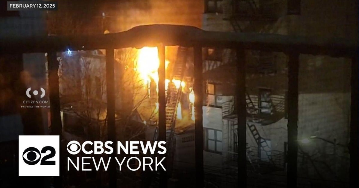 NYC fines driver for blocking fire hydrant near Bronx blaze - CBS New York