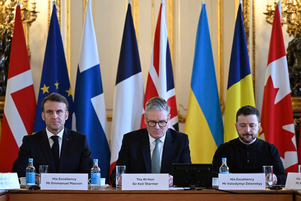 European leaders host summit to shore up support for Ukraine after Oval ...