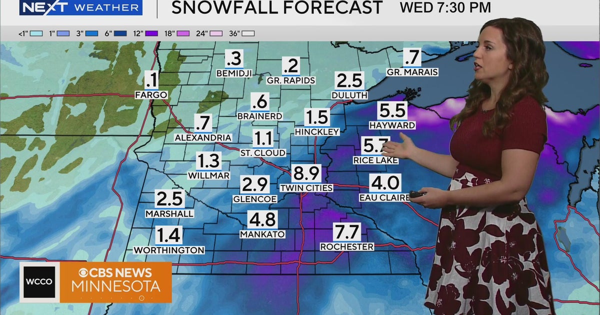 NEXT Weather: 5 a.m. report for Minnesota from March 4, 2025 - CBS ...