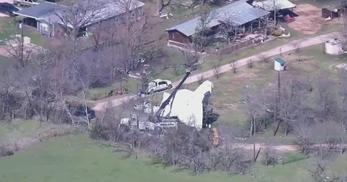 Missing border patrol blimp found in Hunt County - CBS Texas
