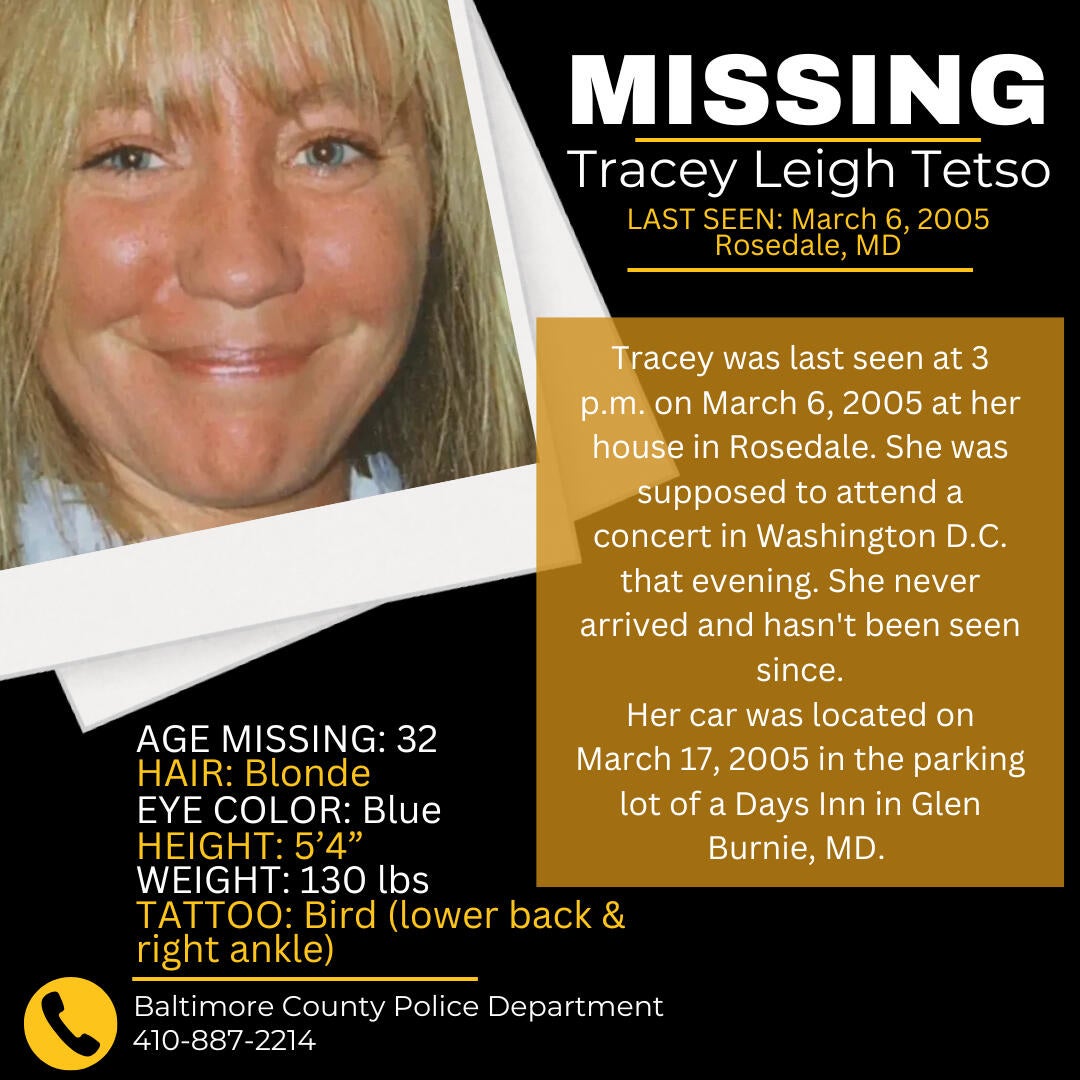 Friends still seek closure 20 years after Maryland woman went missing ...