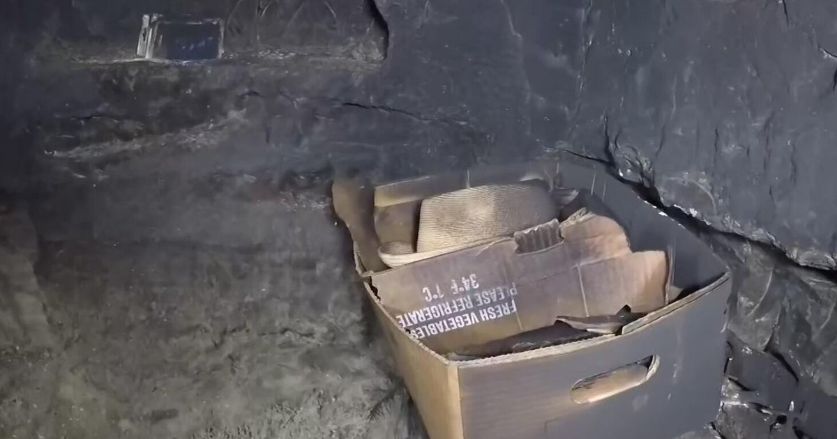 Concerns renewed after fire inside cave along Modesto river - CBS ...