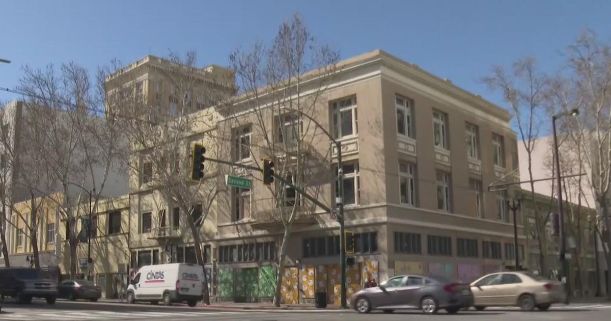 City takes actions as building sits vacant in San Jose - CBS San Francisco