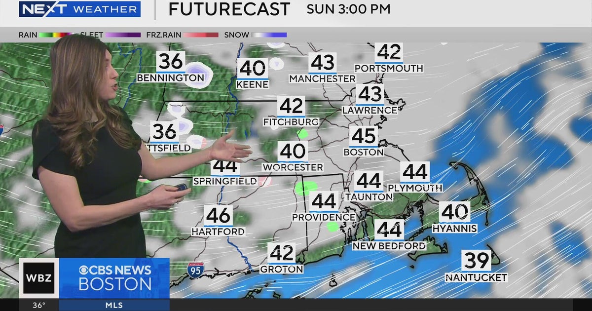 Next Weather: WBZ evening forecast for March 8, 2025 - CBS Boston