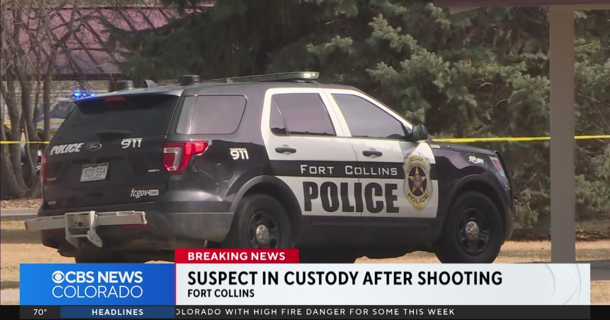 Suspect in custody after shooting in Edora Park in Fort Collins - CBS ...